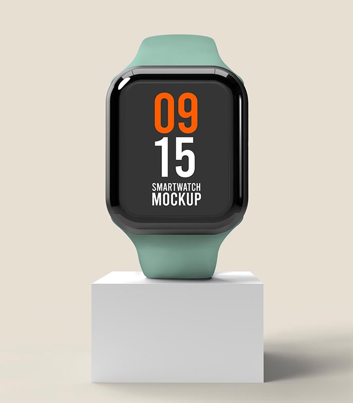 Smartwatch Mockup - Isiah Hospital and Medical Center